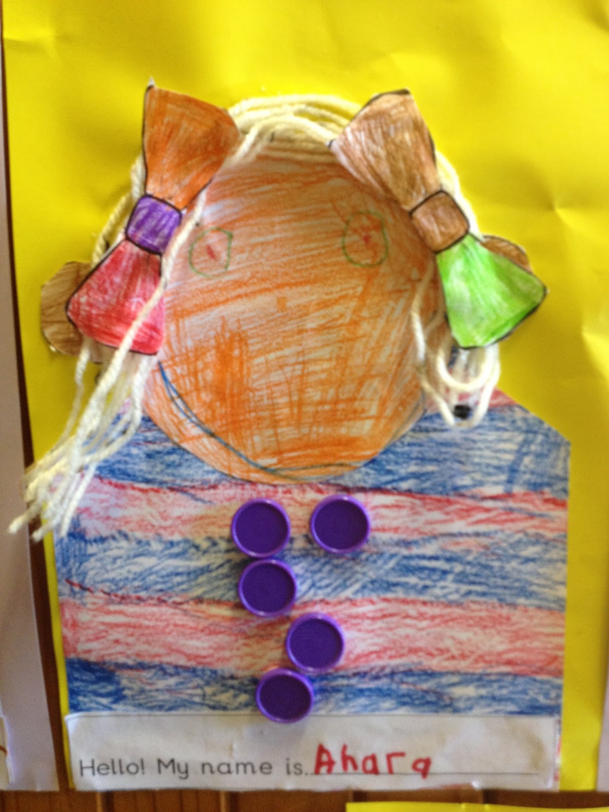 Crayons and Crafting: All about me glyphs